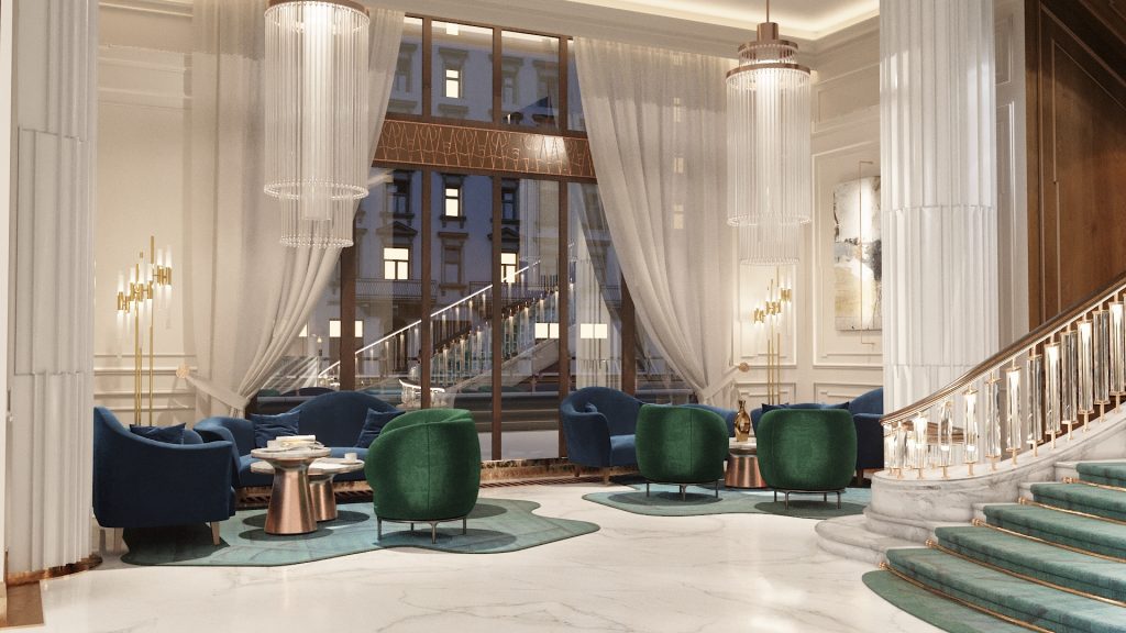 MARRIOTT IMPERIAL PLAZA Moscow, Russia by Sundukovy Sisters