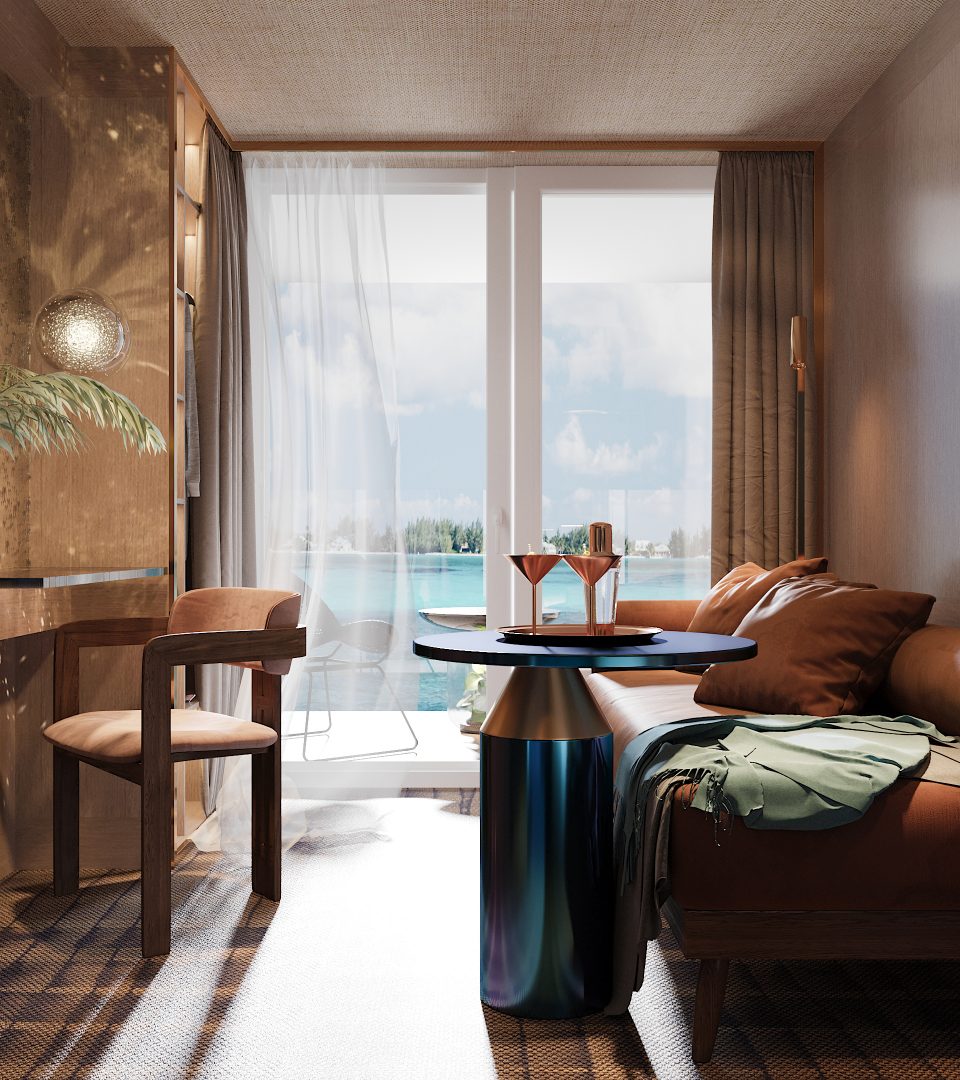 CRUISE SHIP CABINS | Concept by Sundukovy Sisters
