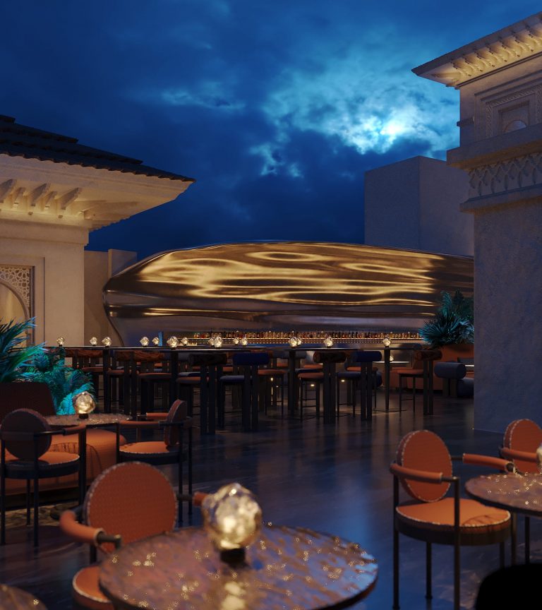 Mercury Rooftop Four Seasons Jumeirah, Dubai by Sundukovy Sisters