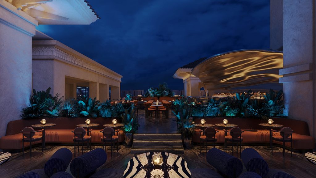Mercury Rooftop Four Seasons Jumeirah, Dubai by Sundukovy Sisters